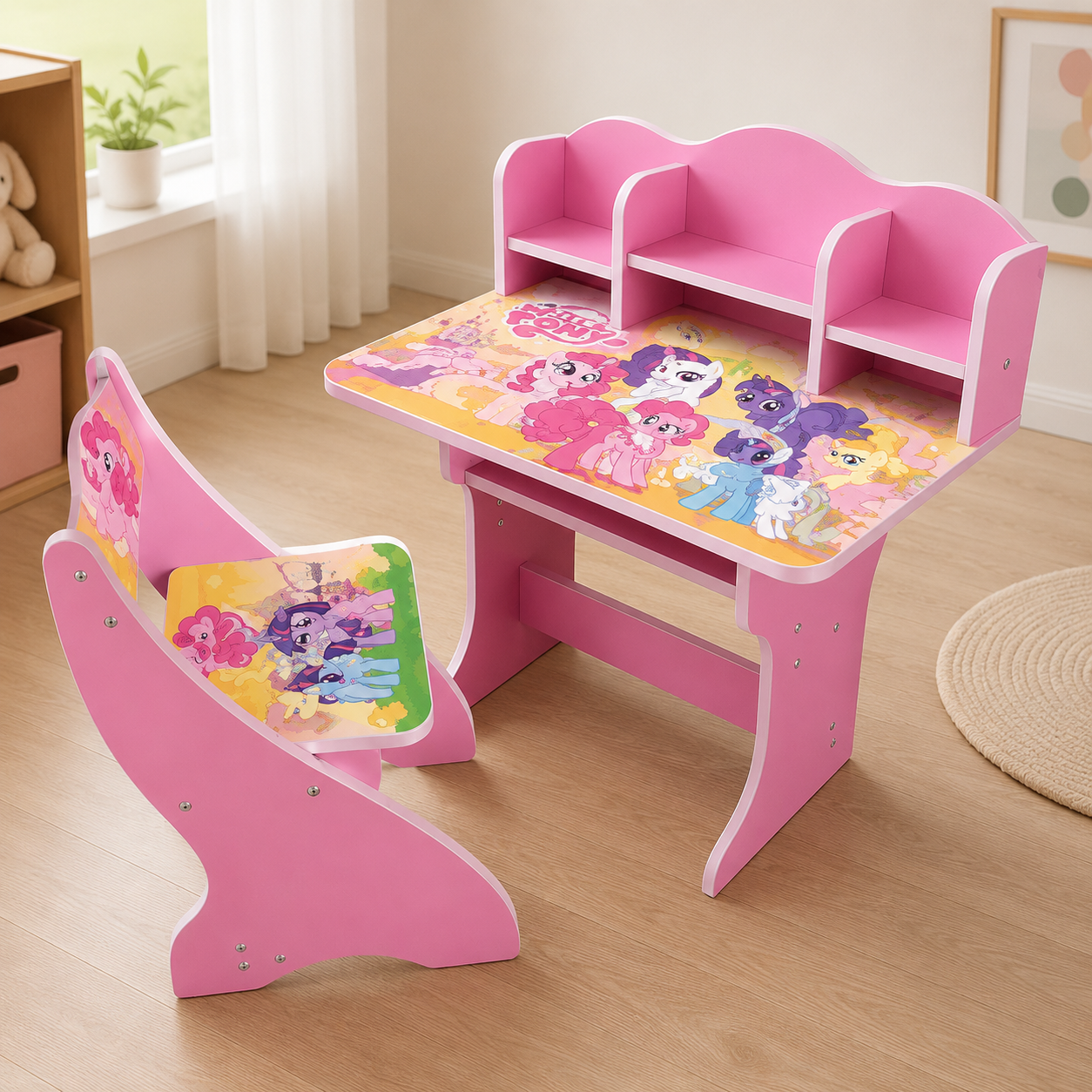 INFANTES KIDS TOY STORY STUDY DESK WITH CHAIR - PONY – Chunnu Munnu ...